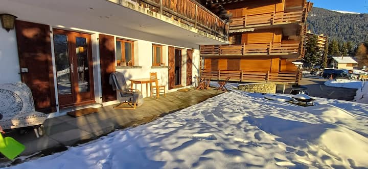 One Bedroom Appartement With Garden - Verbier
