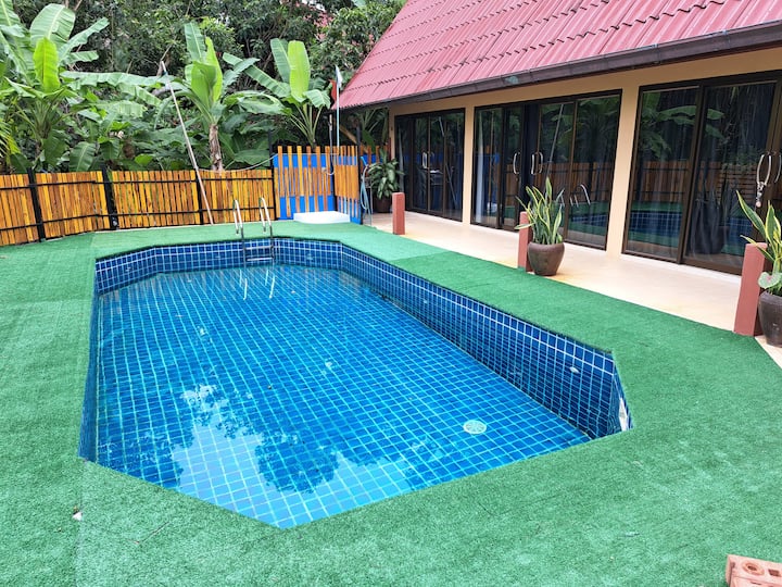 Villa Sunflower, 3 Bedrooms Ac And Swimming Pool - Ko Pha Ngan
