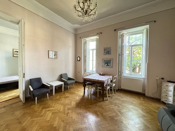 Vintage & Sunny Apartment Near Metro Marjanishvili - Tbilisi