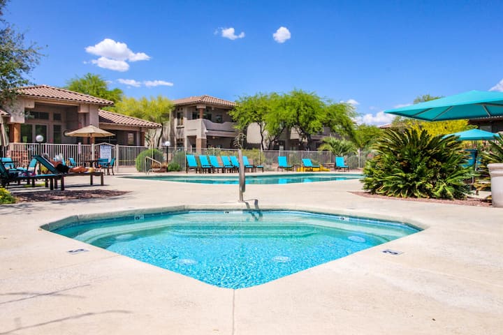 Modern 2br Vistoso Resort Casitas | Patio - Catalina, AZ