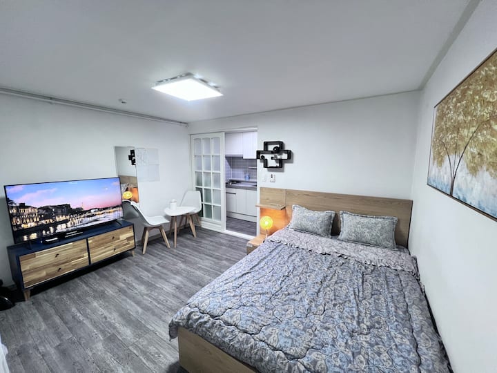 Velvet |대전의 중심~|둔산동 인접!|롯데백화점 성심당,신세계|무료주차|맛집|단기임대 - Daejeon