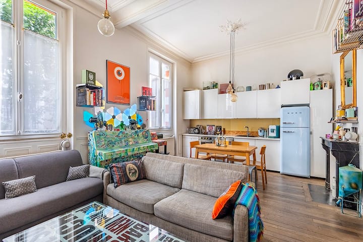 Appartement Style Petite Maison - Parijs