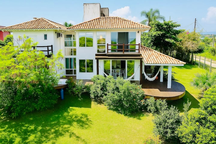 Belíssima Casa Na Ponta De Piteira! 10 Min Do Rosa - Imbituba