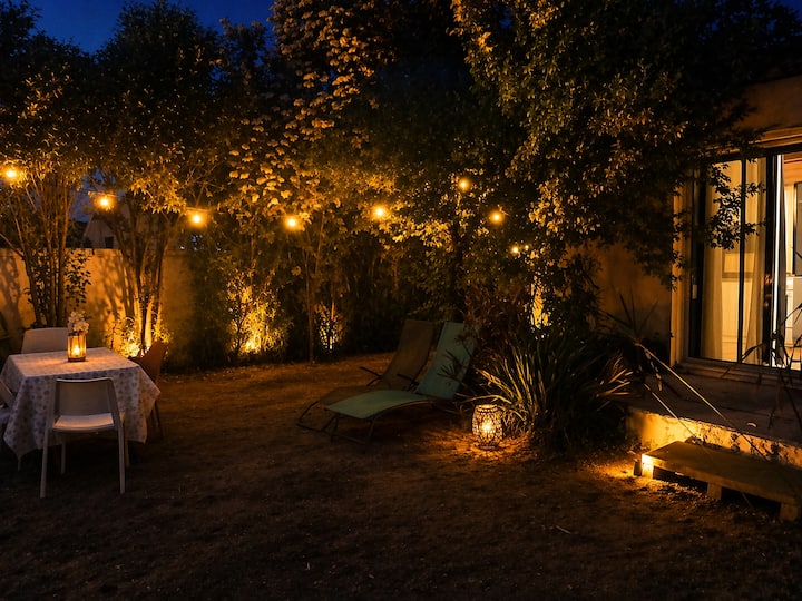 Loft Clim Jardin + Jacuzzi/bbq – Chiens Bienvenus - Lunel