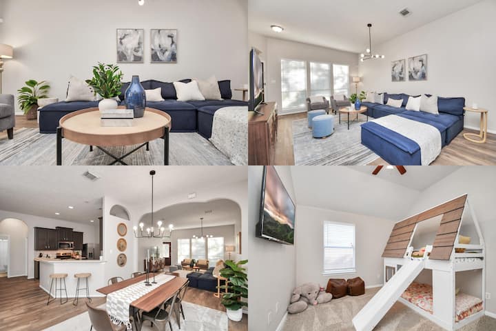 Golf Course Gated Home | Playground | Pets |30 Day - Katy, TX