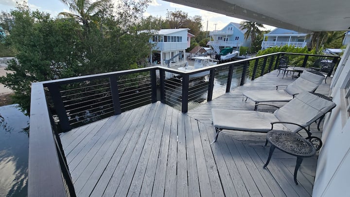 Waterfront Ocean Side House With Dock & Boat Ramp - Key Largo, FL