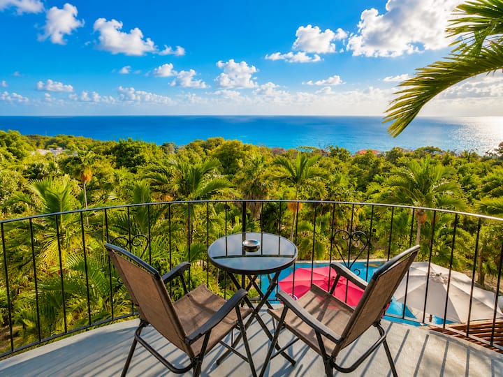 Tropical Ocean View Retreat W/ Pool ~ Ocho Rios - Jamaica
