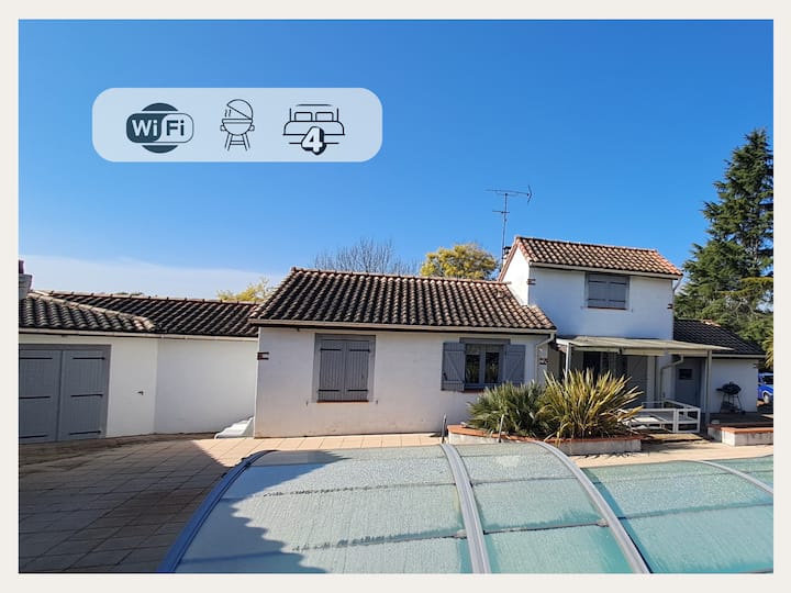 Villa Avec Piscine & Jardin – Hauteurs De Moissac - Castelsarrasin