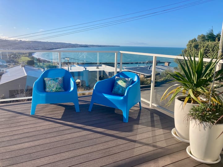 The Lookout - Ocean Views, 1.6km To Penguin Colony - Oamaru