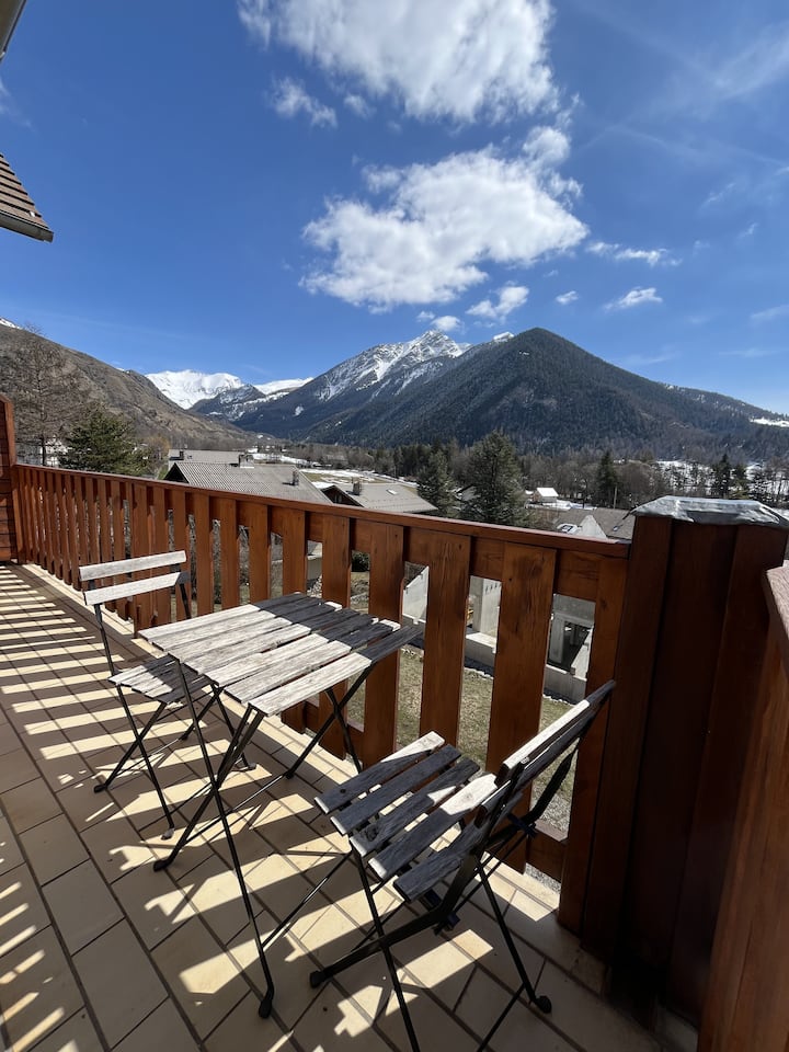 T2 Terrasse Plein Sud • Vue Montagne • Parking - Ancelle