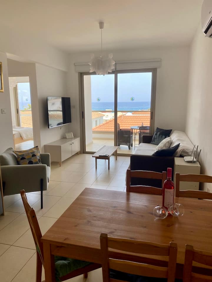 Aphrodite 2-bedroom Sea View Suite (Permit 3123) - Protaras