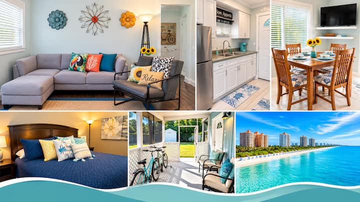 Walk / Bike To Beach, Ristoranti, Negozi, Golf, Film, Whole Foods Market-sleeps 4 - Caraibi