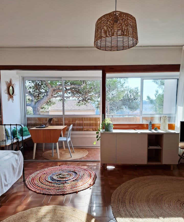 Presqu'île De Giens Grand Studio Proche Almanarre - Île de Porquerolles