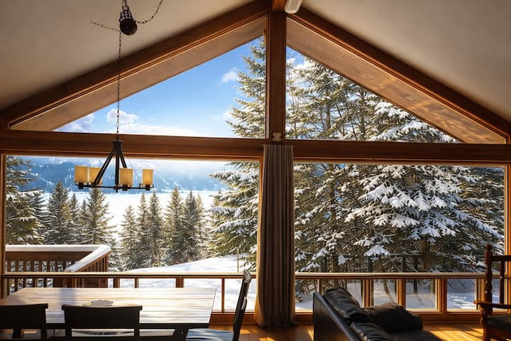 Horizon Du Lac - Chalet Rustique - Laurentides