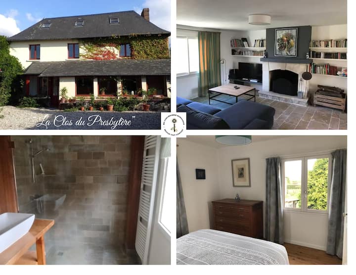 Le Clos Du Presbytère- Gîte Authentique 7 Pers. - Beuzeville