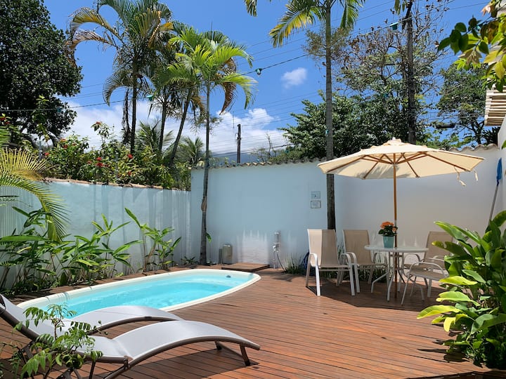 Ilhabela Apto Charmoso 100m Da Praia 3 Pessoas - Ilhabela