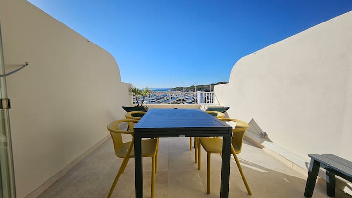 T2 (2/4 Pers), Vue Mer Imprenable, Face Port... - Six-Fours-les-Plages