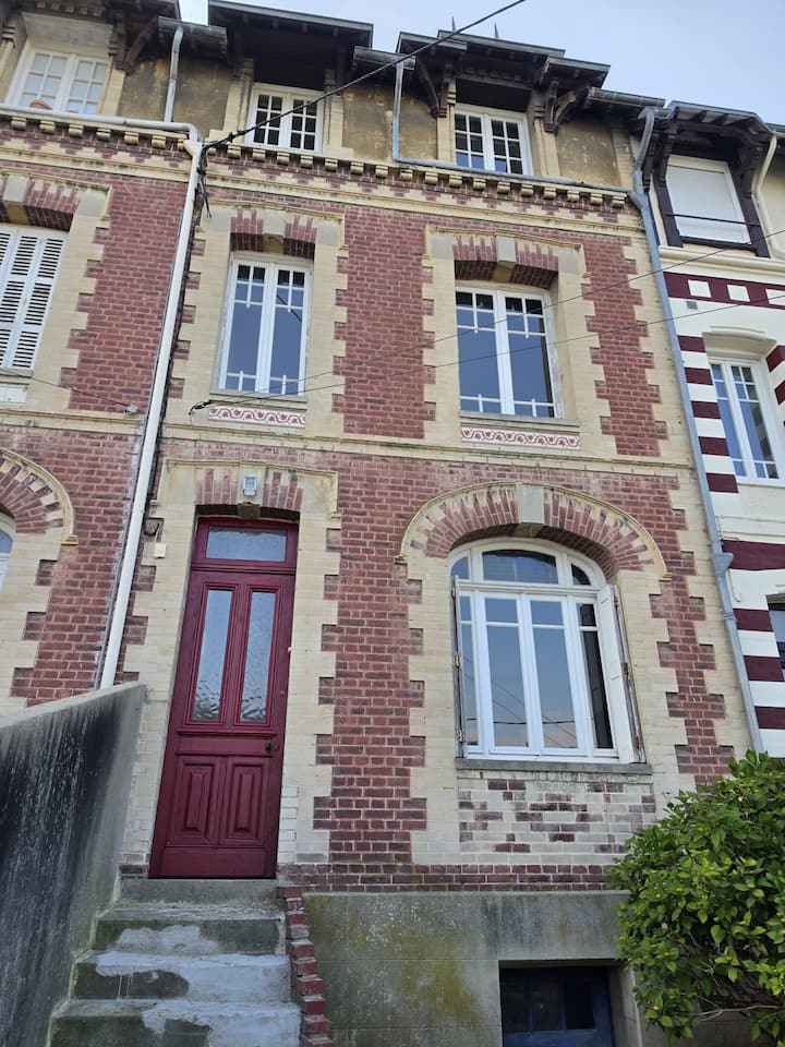 Maison 6p Avec Jardin, 2 Sdb, 200m De La Plage - Fécamp