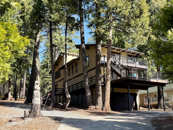 Large Cabin W/ Pool Table & Room For Entire Family - Chester, CA