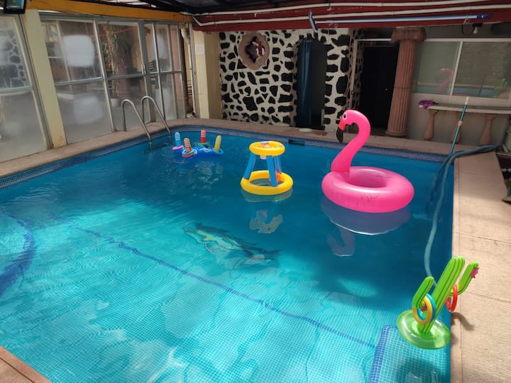Alberca Climatizada Y Departamento En Cuernavaca - Cuernavaca