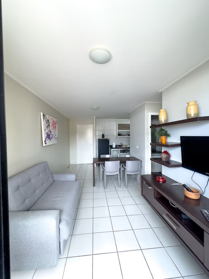 2° Excelente Apartamento à Beira Mar De Pajuçara - Maceió