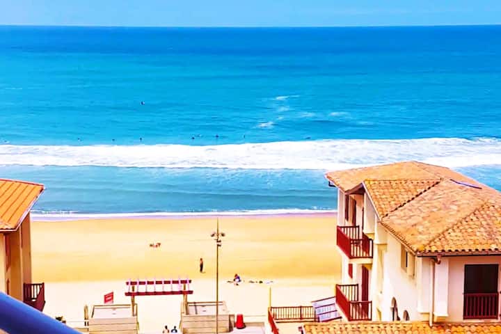 Vue Exceptionnelle Plage Nord Centrale T2 4p - Soorts-Hossegor