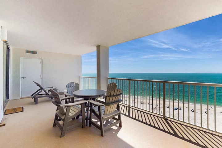 3br Oceanfront | Balcony | Pool | Hot Tub | Tennis - Orange Beach, AL