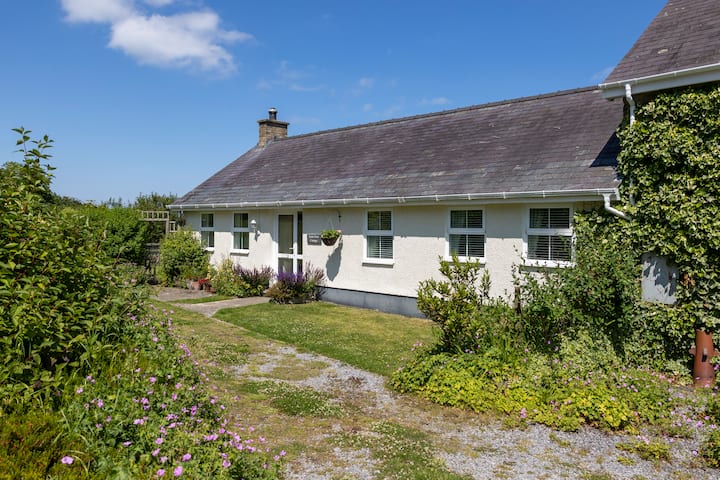 Single Level Peaceful Home With Sea Views. - New Quay