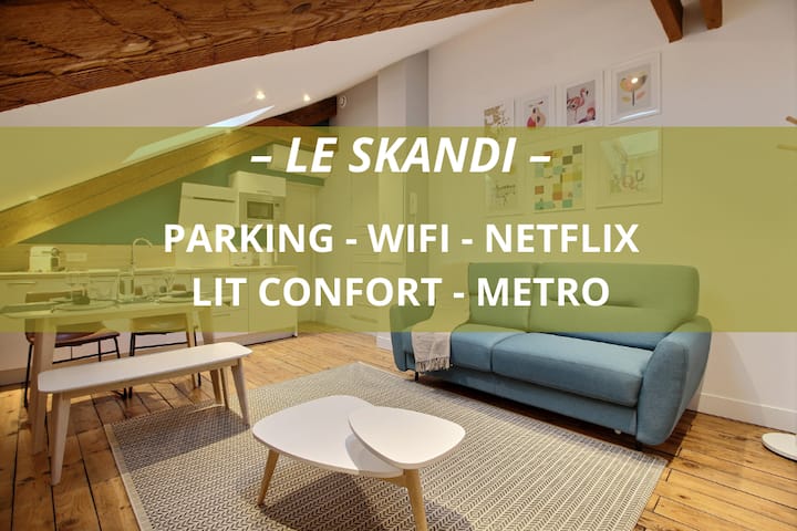 Skandi – Appartement Cosy Et Lumineux Centre-ville - Toulouse