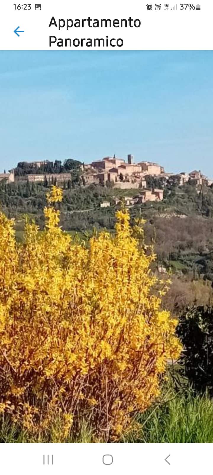 Appartamento Panoramico A Montepulciano - Montepulciano