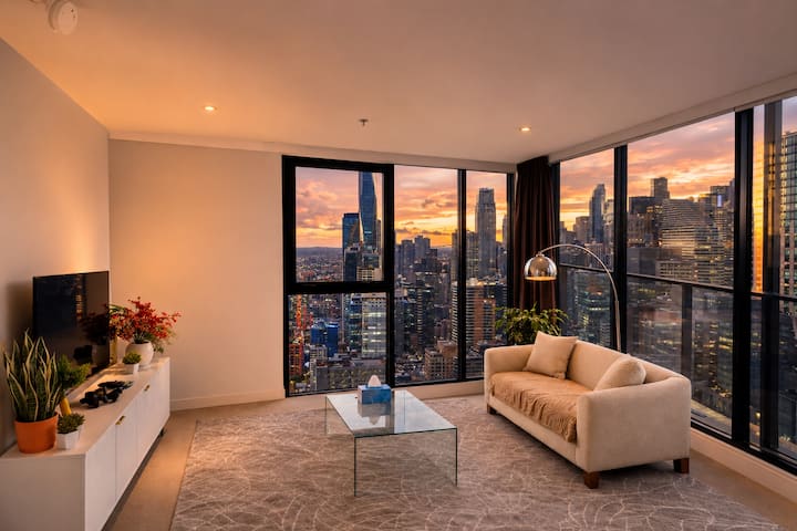 Luxury Penthouse Skyline Views Private Room & Bath - Melbourne