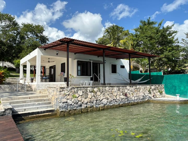 Casa Jardín Laguna. - Bacalar