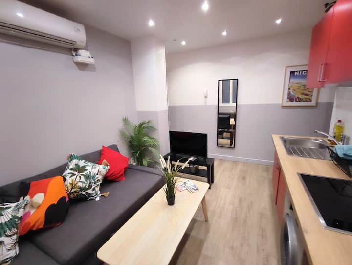 Superbe Appartement Pour Découvrir Nice à Pied -Ac - Nizza