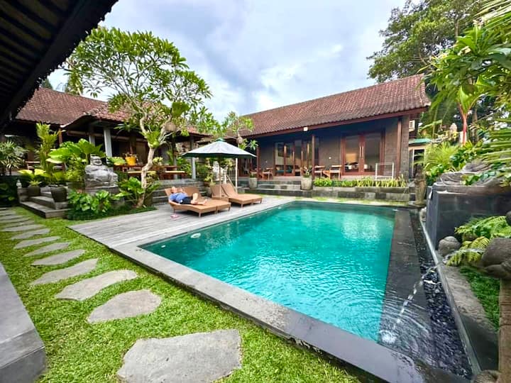 Exclusive 6brvilla Perfect 4 Family&yoga Retreat - Ubud
