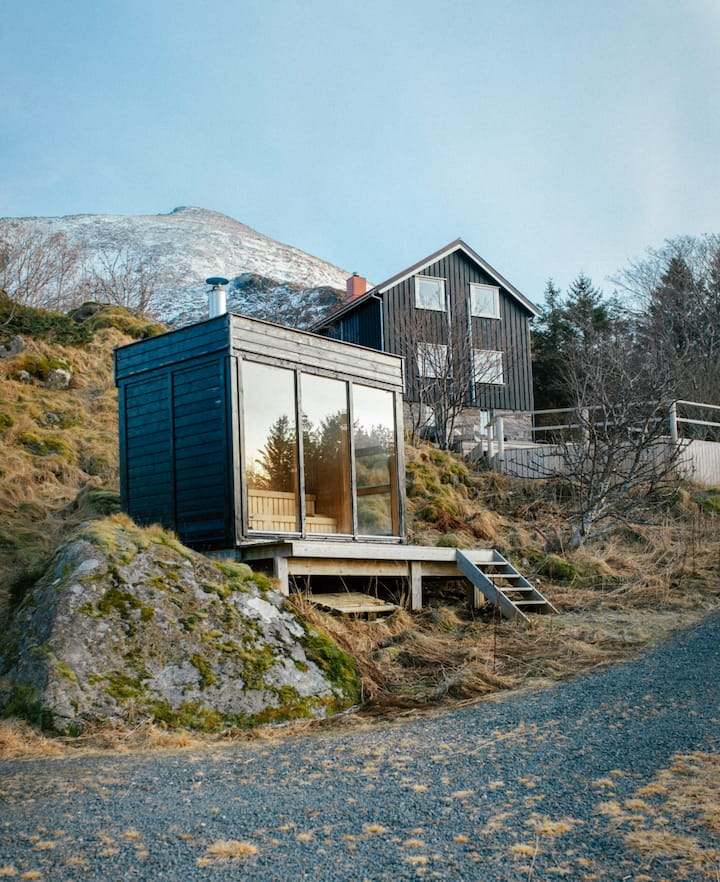 Timberhouse By The Sea-ocean Sauna-aurora-kayak - Norwegen