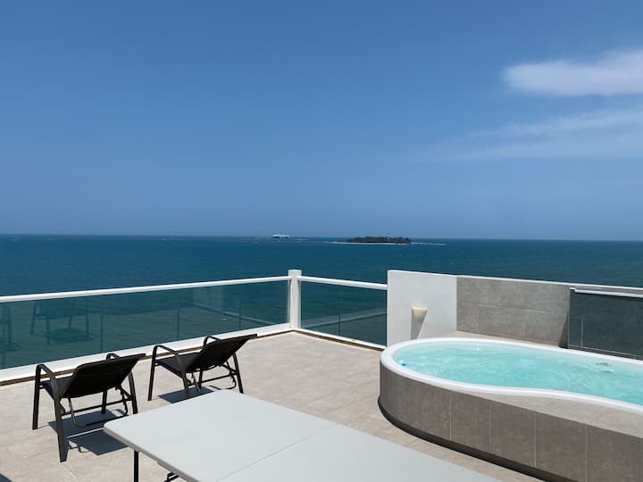 Ph Vista Al Mar, úNico Roof Privado Con Jacuzzi - Veracruz, México