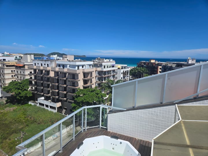 Triplex Na Av Da Orla, Acomoda 14, Vista P/ O Mar - Cabo Frio