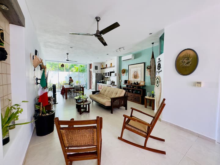 Acogedora Casa Cerca Del Mar - Yucatan