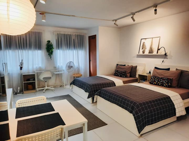 Helloqc Fairview: Studio Apt Nr Snr & Kingdom Hall - Valenzuela