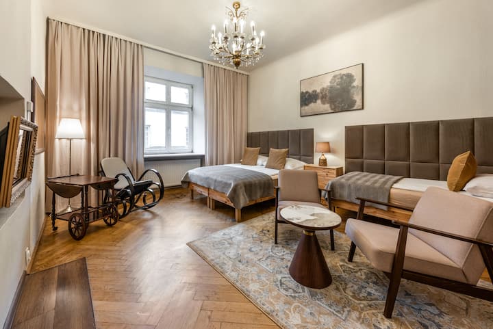 Retro Style Apartment • City Center • Old Town - Kraków