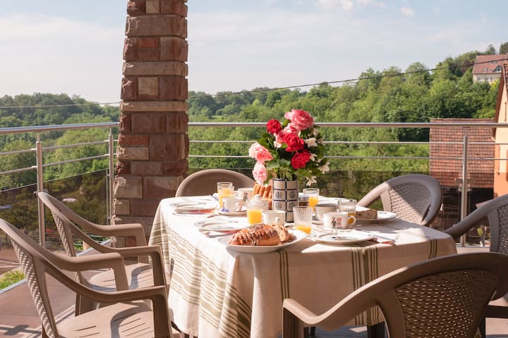 La Rose Des Vents - Gîte De Charme En Alsace - Obernai