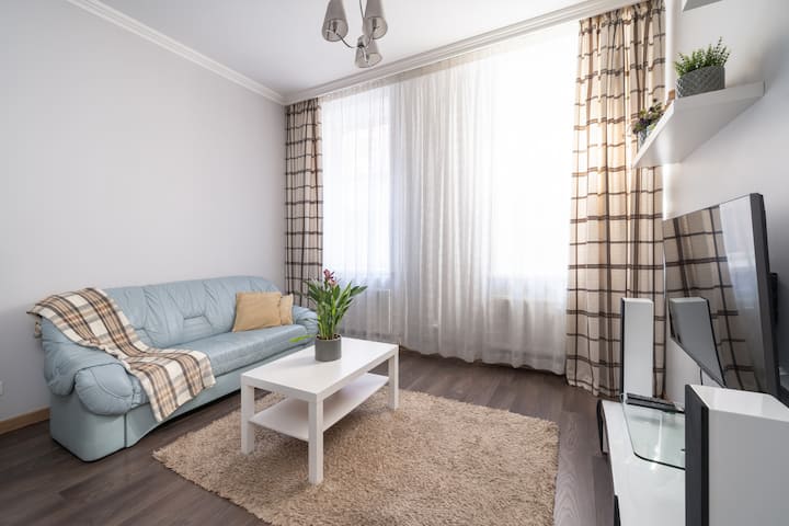 Renovated Flat Ac & City Views | Close To Old Town - Riga