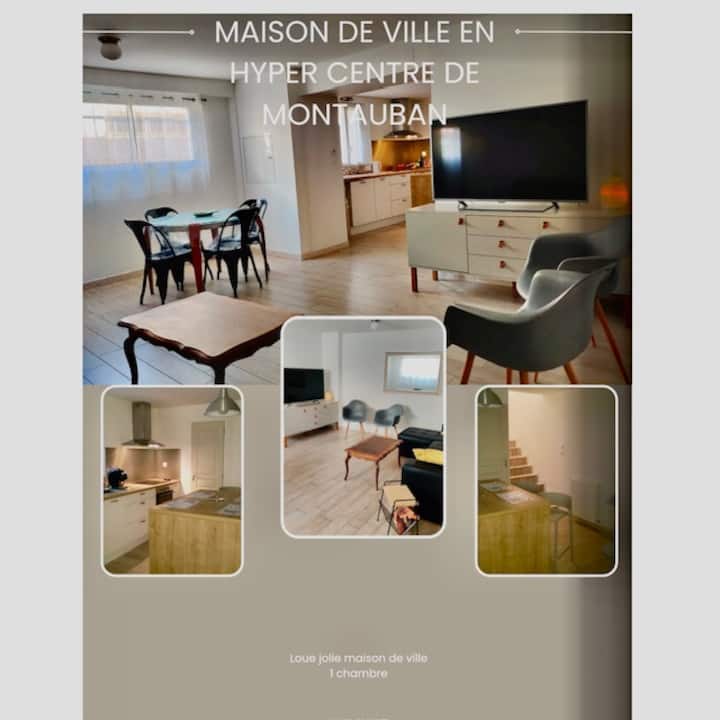 Jolie Maison De Ville En Centre Ville, 1 Chambre - Montauban