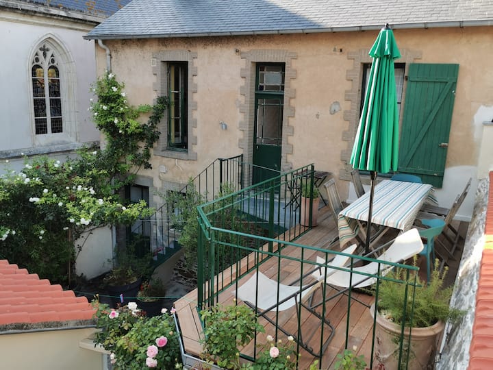 50 M Plage, 4 Chambres Toit Terrasse Et Cour Sud - Les Sables-d'Olonne