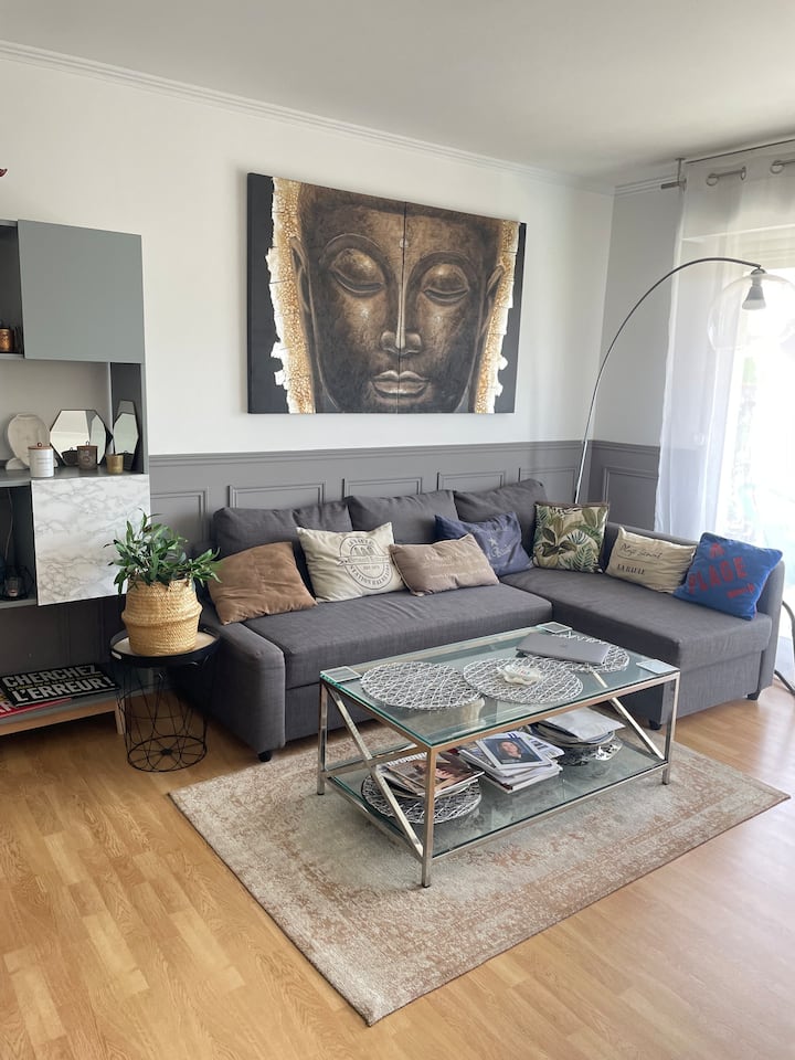 Appartement Cosy Hypercentre 2 Pièces + Terrasse - La Baule-Escoublac