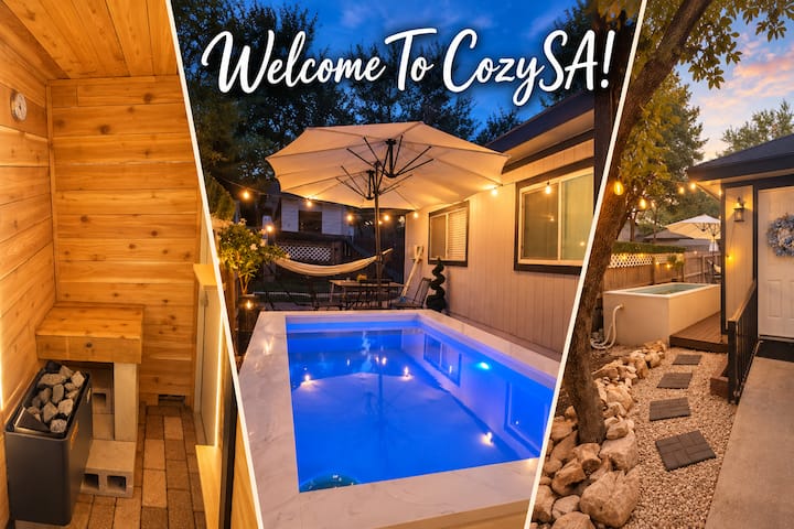 Cozy Retreat With King Bed & Private Cozy Pool - San Antonio, TX