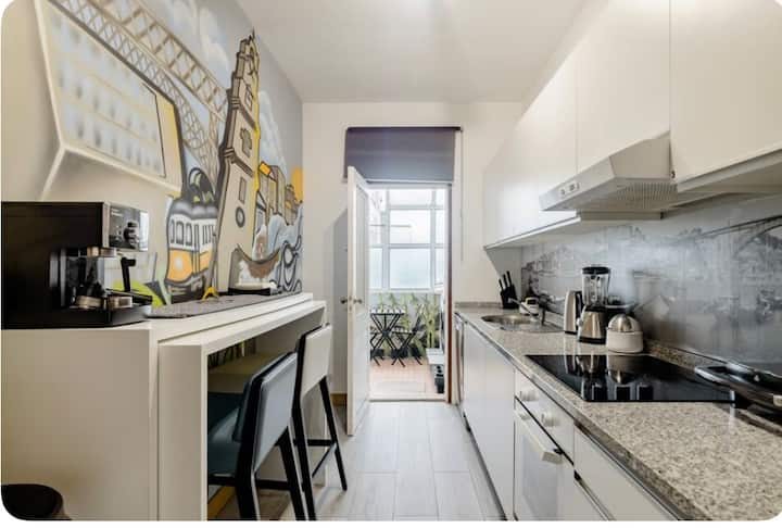 Apt Completo 3 Room Centro Casa Do Livro Boavista - Porto