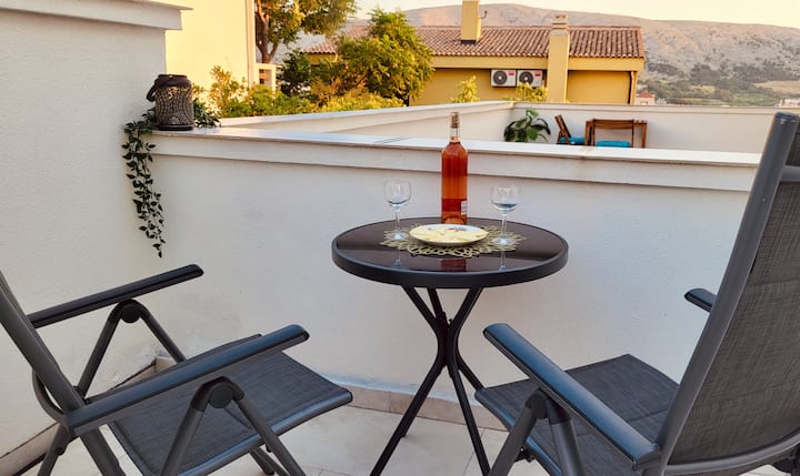 Studio Bekica, Terrace With View, 5 Mins To Beach - Pag