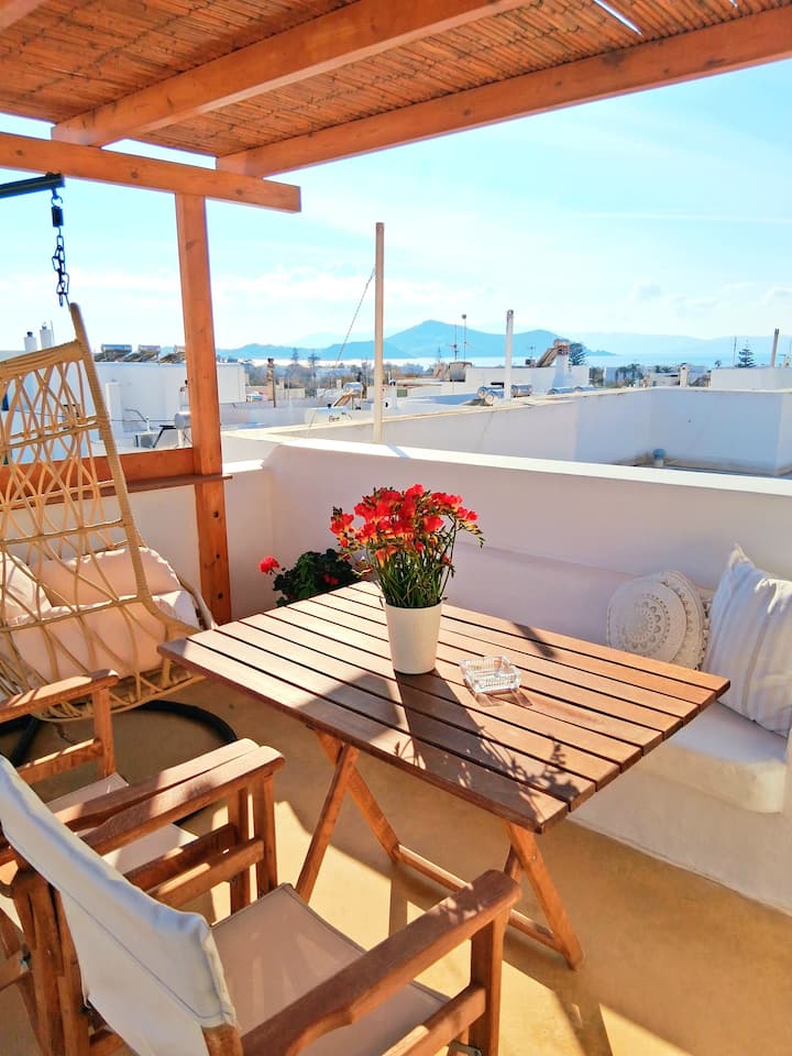 Teta's Flat (1st Floor House,3rd Floor Pvt Roof) - Naxos