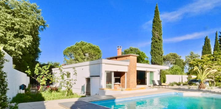 Grande Maison Design Piscine - Lattes